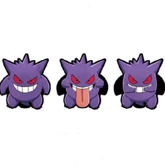 Art | Pokemon Gengar Decal 2 | Poshmark